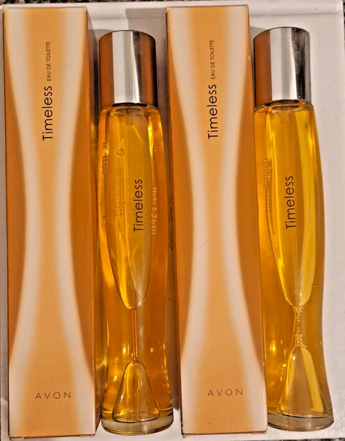 AVON VINTAGE TIMELESS EDT Perfume 50ml Boxed Unused Full Bottles *X2 ...