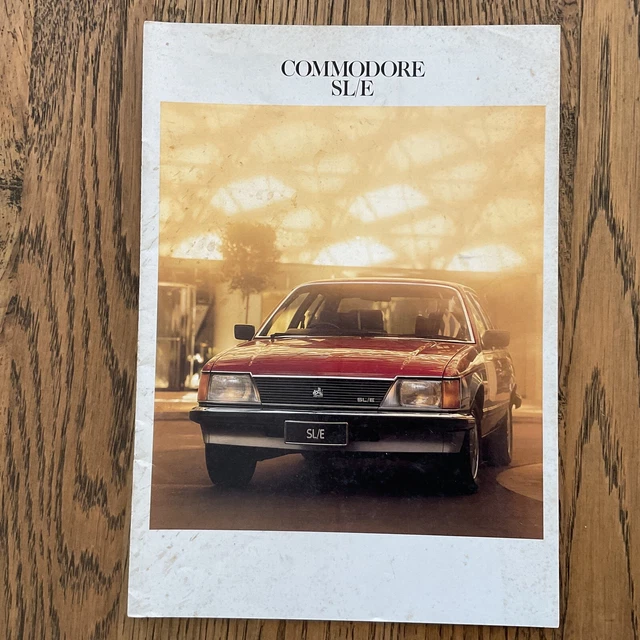 1981 HOLDEN COMMODORE Vh Sle Sl/E Official Australia Brochure EUR 30,55 ...