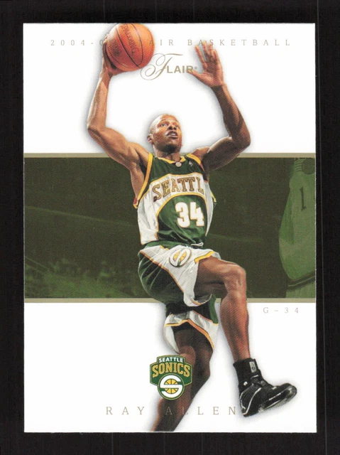 2004 FLAIR RAY Allen #56 Seattle SuperSonics EUR 2,02 - PicClick FR