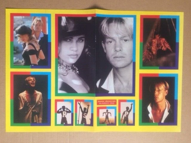 JASON DONOVAN &EX-SCRAPBOOK 2023" Original Vintage Magazine Poster £20. ...