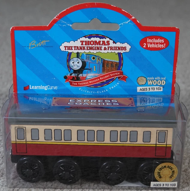 EXPRESS COACHES FOR Brio Thomas and Friends Wooden Railway Train ...