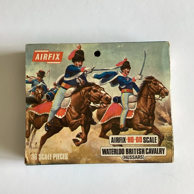 AIRFIX 1/72 WATERLOO British Cavalry - Cream Figures - Complete Set £8. ...