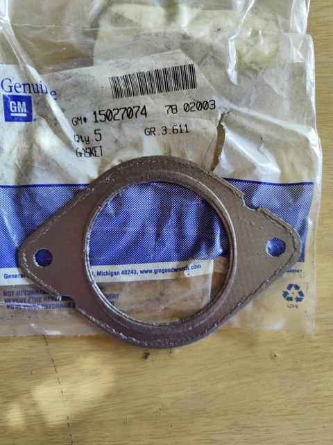 NOS OEM 1996-2020 Exhaust Manifold Flange Gasket GM 15027074 $14.80 ...