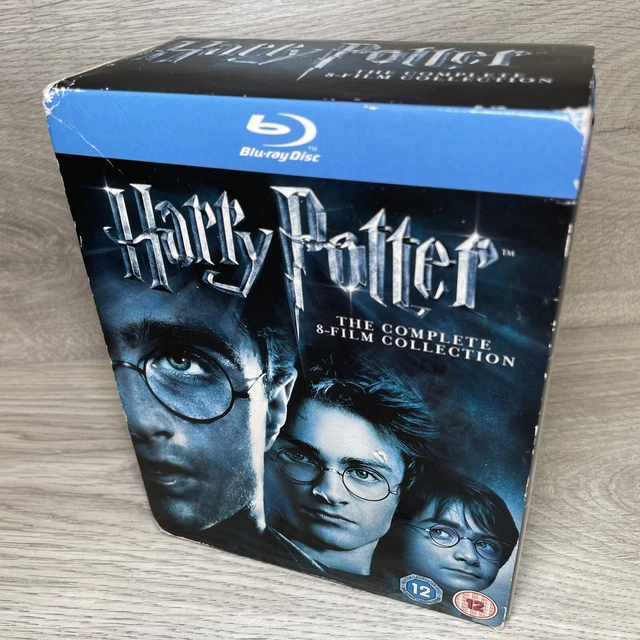 HARRY POTTER BLU-RAY - The Complete 8 Film Collection Box Set (Blu-ray, 2011) £8.99 - PicClick UK