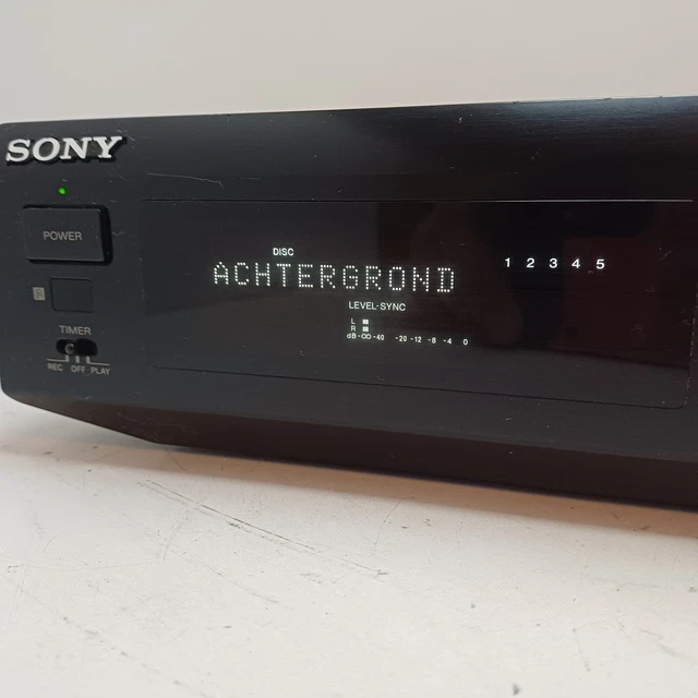 SONY MDS-JE500 MINIDISC Player/Recorder TESTED Digital in/out J.O.G ...
