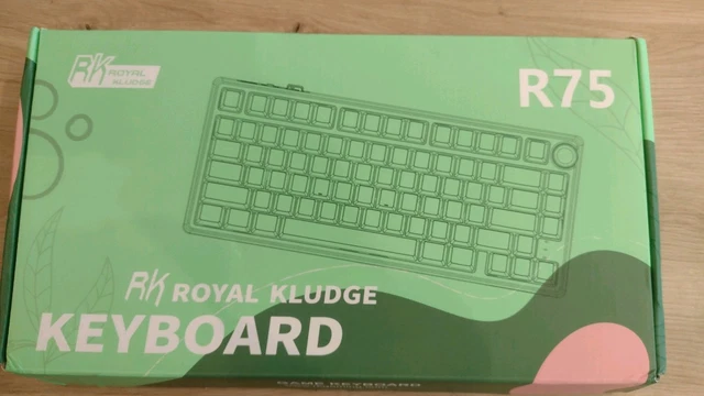 RK ROYAL KLUDGE R75 Wireless Keyboard, 75% Prozent Gaming Keyboard NEU ...