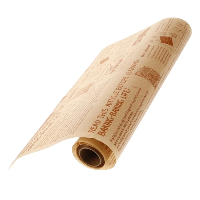 1 ROLL OF Fried Food Wax Paper Sandwich Paper Pad Baking Parchment ...