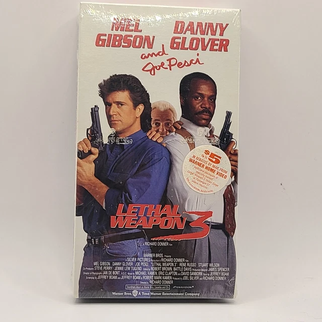 LETHAL WEAPON 3 Vhs Factory Sealed Gibson & Glover £8.93 - PicClick UK