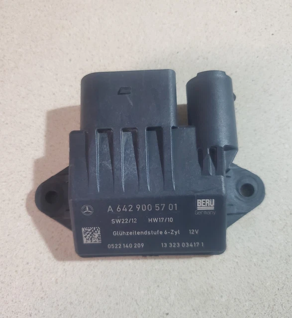 MERCEDES X164 GL350 R350 E350 BlueTec Diesel Glow Plug Control Unit ...