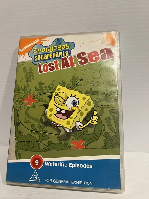 SPONGEBOB SQUAREPANTS - Lost at Sea - 9 Episodes -Nickelodeon DVD $4.75 - PicClick AU