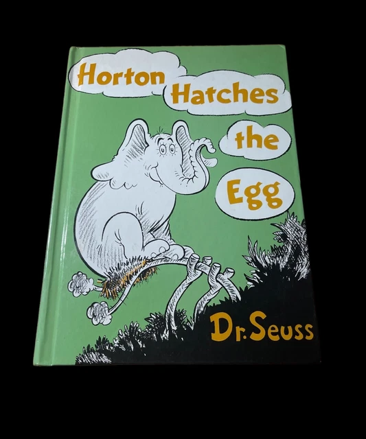 HORTON HATCHES THE Egg By Dr Seuss, GROLIER BOOK CLUB EDIZIONE 1968 EUR ...