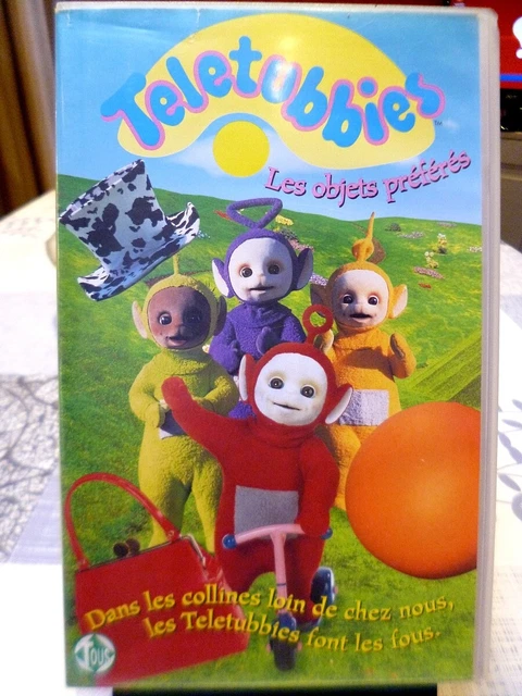 CASSETTE VHS PAL Teletubbies Les objets préférés EUR 9,90 - PicClick FR