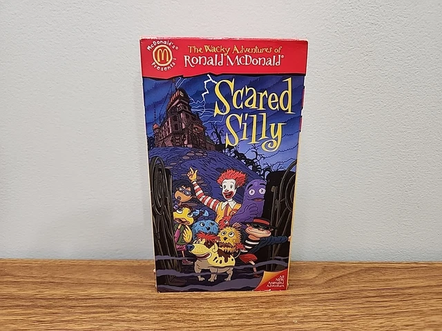 THE WACKY ADVENTURES of Ronald McDonald Scared Silly VHS 1998 Cartoon ...