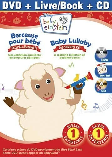 BABY EINSTEIN: BABY Lullaby Discovery Kit - Dvd Bilingue/ Cd & Picture ...