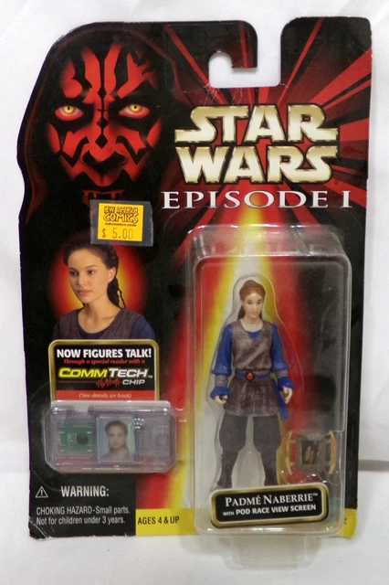 HASBRO STAR WARS Episodio I CommTech Figure Padmé Naberrie 3.75" EUR 13 ...