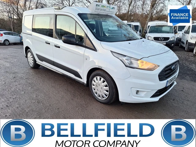 FORD TRANSIT CONNECT 1.5 230 EcoBlue Trend CREW COMBI VAN 5 SEAT White ...