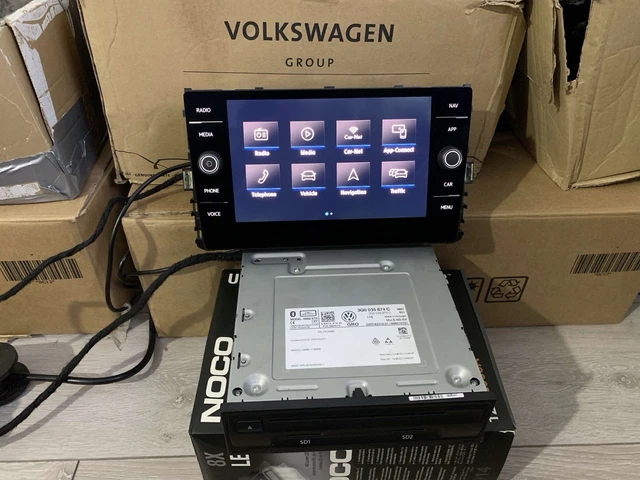 VOLKSWAGEN GOLF MIB2 Unit Mk7.5 Stereo Sat Nav Head Unit Unlocked ...