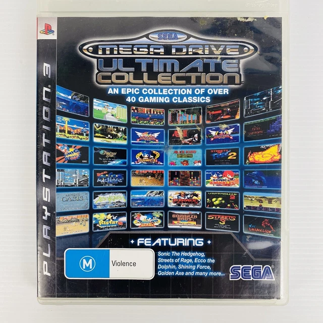 SEGA MEGA DRIVE Ultimate Collection Game for Sony PlayStation 3 PS3 with Manual $19.95 - PicClick AU