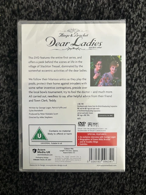 HINGE & BRACKET: Dear Ladies Complete First Series Dvd New Sealed Uk ...