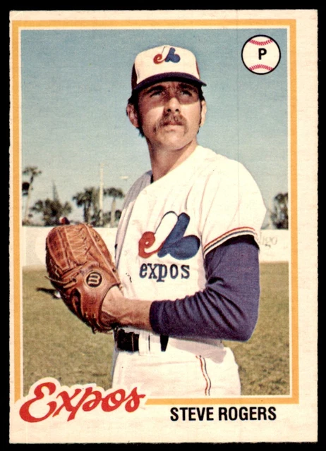 1978 O-PEE-CHEE STEVE Rogers. Montréal Expos #9 EUR 3,96 - PicClick FR
