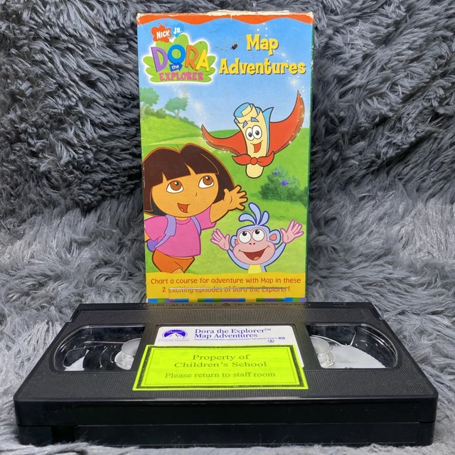 DORA THE EXPLORER - Map Adventures (VHS, 2003) Tape Only, No Cover £4. ...