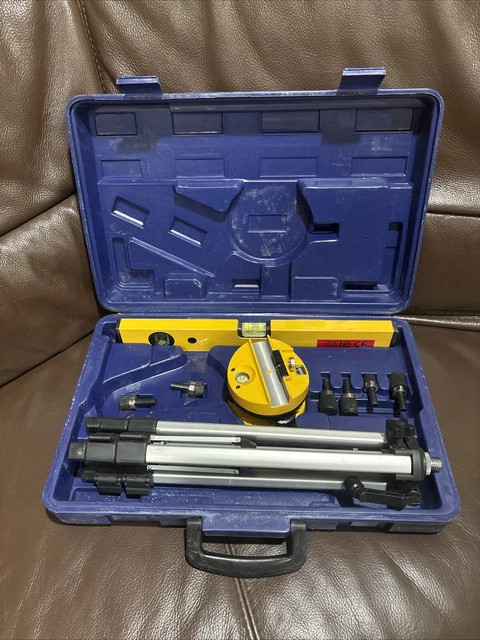 PROFESSIONAL LASER LEVEL with Tripod and Carrying Case Complete TUV ...