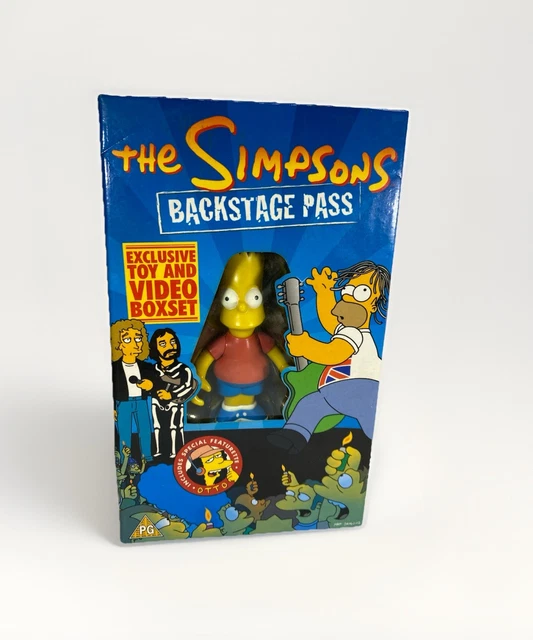 THE SIMPSONS BACKSTAGE Pass Includes Bart Simpson Toy £10.63 - PicClick UK