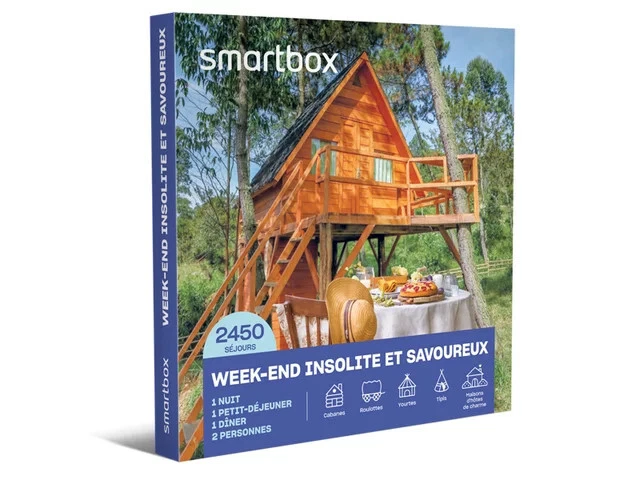 COFFRET SMARTBOX - Week-end insolite et savoureux - Valeur 99,90€ EUR ...