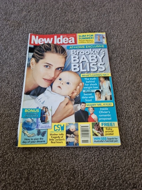 NEW IDEA MAGAZINE September 2003-Kylie Minogue-Elle Macpherson-Nicole ...