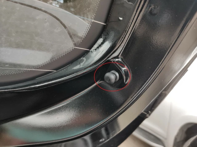 REAR PARCEL SHELF Clips Peugeot 208 MK2 2019 2020 2021 2022 GENUINE x2 ...