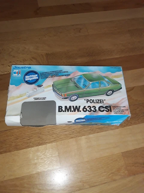 JOUSTRA BOITE D'ORIGINE Bmw 633 Csi Polizei Bon Etat D'origine EUR 15 ...