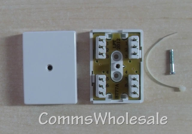 BT 77A 3 Pair IDC Telephone Cable Junction Box Joint Box Connection Box ...