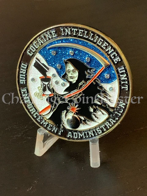 DEA COCAINE INTELLIGENCE Unit Federal Police Challenge Coin $23.11 ...