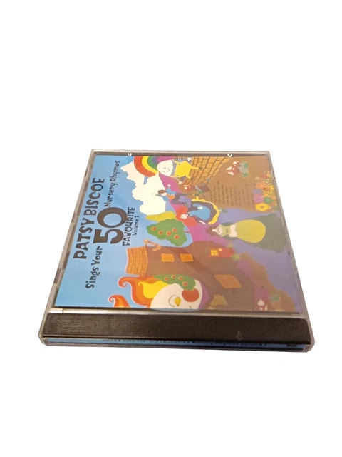 PATSY BISCOE SINGS 50 Favorite Nursery Rhymes Vol 1 CD Classic Kids ...