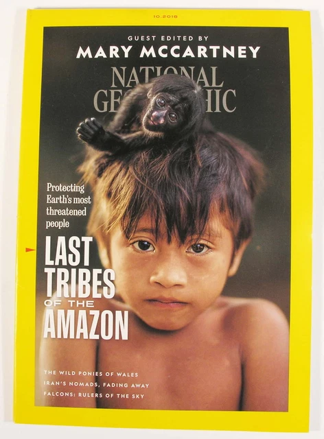 2018 OCT AMAZONIAN Tribes Nomads Iran Falcons Japanese Internment ...