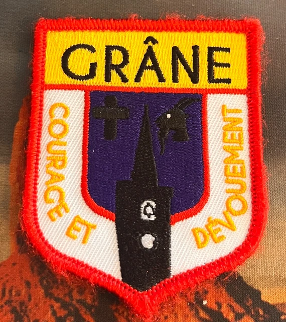 ECUSSON SAPEURS POMPIERS : Sdis 26. Grane. Drome EUR 9,00 - PicClick FR