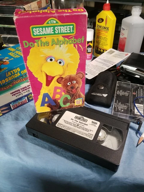 SESAME STREET DO the Alphabet VHS vintage Video Tape 1996 Learning ABCs ...