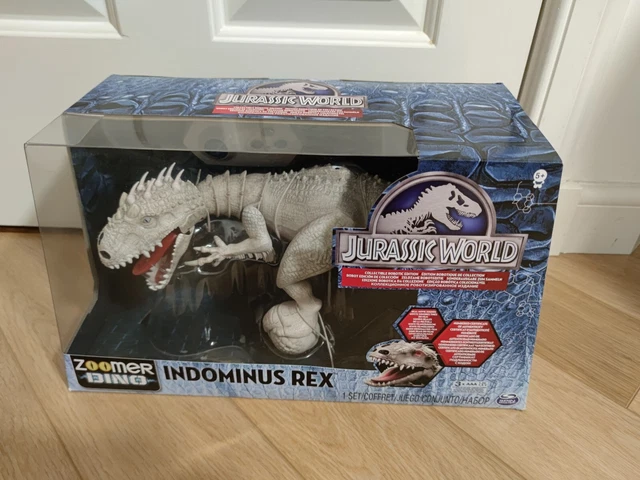 JURASSIC WORLD INDOMINUS Rex Zoomer Dino Remote Control Brand New RARE ...