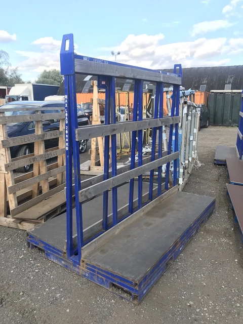 GLASS STILLAGE A Frame With Timber £299.00 - PicClick UK