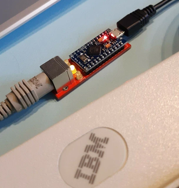 IBM XT/AT VINTAGE Keyboard Adapter - USB (Soarer's Converter)-IBM Model ...