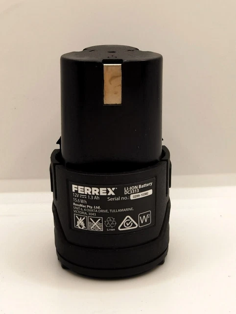 ALDI FERREX 12V 1.3AH Battery $45.00 - PicClick AU