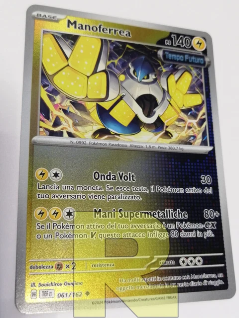 MANOFERREA / IRON Hands ® Cronoforze 061/162 ® Reverse Holo Foil ...