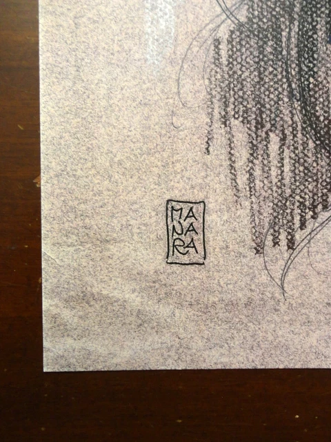 MILO MANARA - Litho "Sophia Loren" - Original and full signed!! 1991 ...