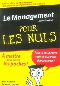 3954994 - LE management pour les nuls - Bob Nelson EUR 8,49 - PicClick FR