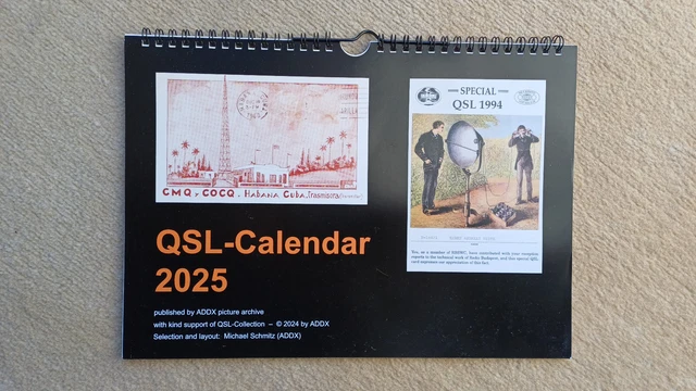 QSL KALENDER 2026 ADDX Calendar DXing Radio EUR 3,90 - PicClick DE