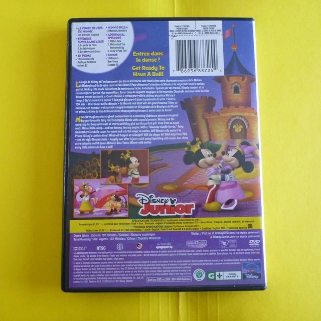Mickey Mouse Clubhouse Minnie Rella Dvd Bilingual 1185 Picclick Ca 3598