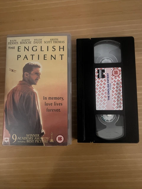 THE ENGLISH PATIENT VHS Video Cassette Tape Ralph Fiennes £1.99 ...