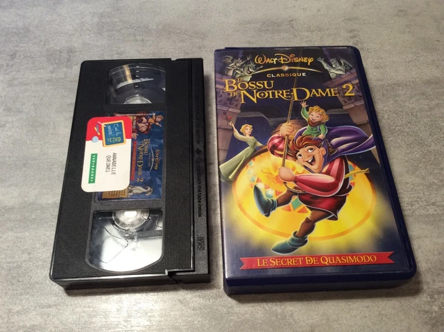 VHS LE BOSSU De Notre Dame 2 Walt Disney 62 VIDEO CASSETTE VIDEOCASSETTE K7 FR £9.32 - PicClick UK