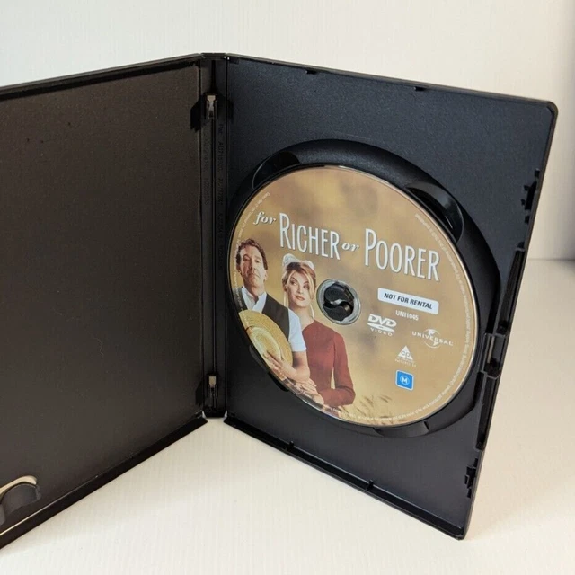 FOR RICHER OR Poorer (DVD 1997) Tim Allen Kirstie Alley Comedy Region 4 ...