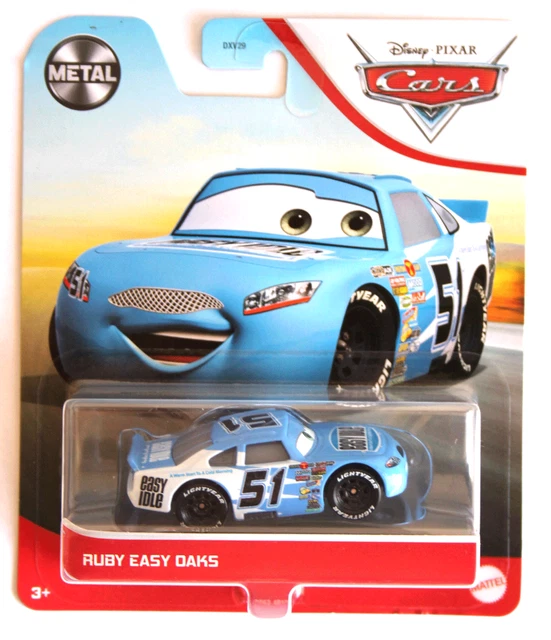DISNEY PIXAR CARS Metal Series 2021 Ruby Easy Oaks #51 Easy Idle Save 8 ...
